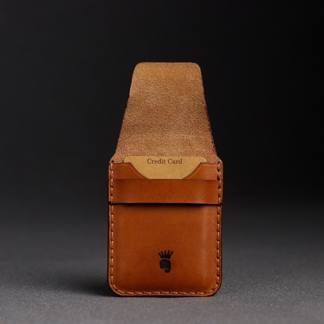 Cardo FX6 | Stylish Card Holder with Flap Lock - Kings Royal Army